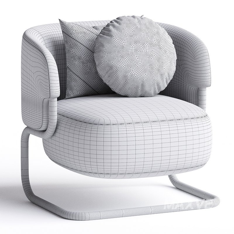 kreslo 6 3d model download free maxve