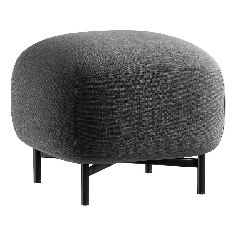 mini pouf 3d model download free maxve