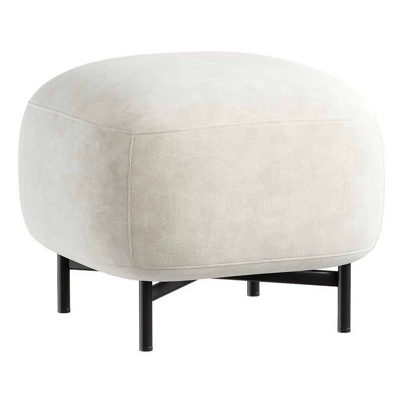 mini pouf 3d model download free maxve