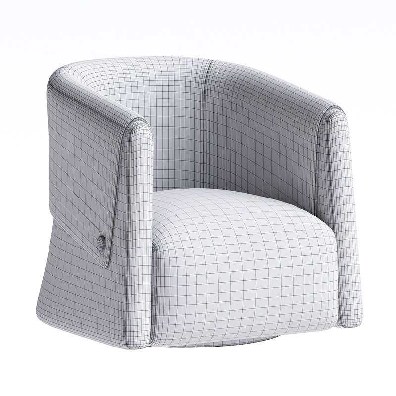 morada kreslo 3d model download free maxve