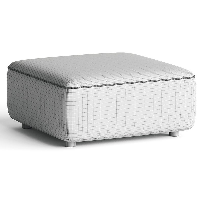 pouf montbel 3d model download free maxve