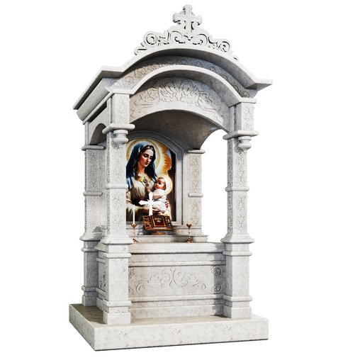 Church Altar 3d model Download Maxve