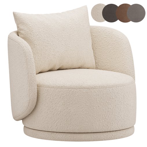 REZE Armchair 3d model Download Maxve