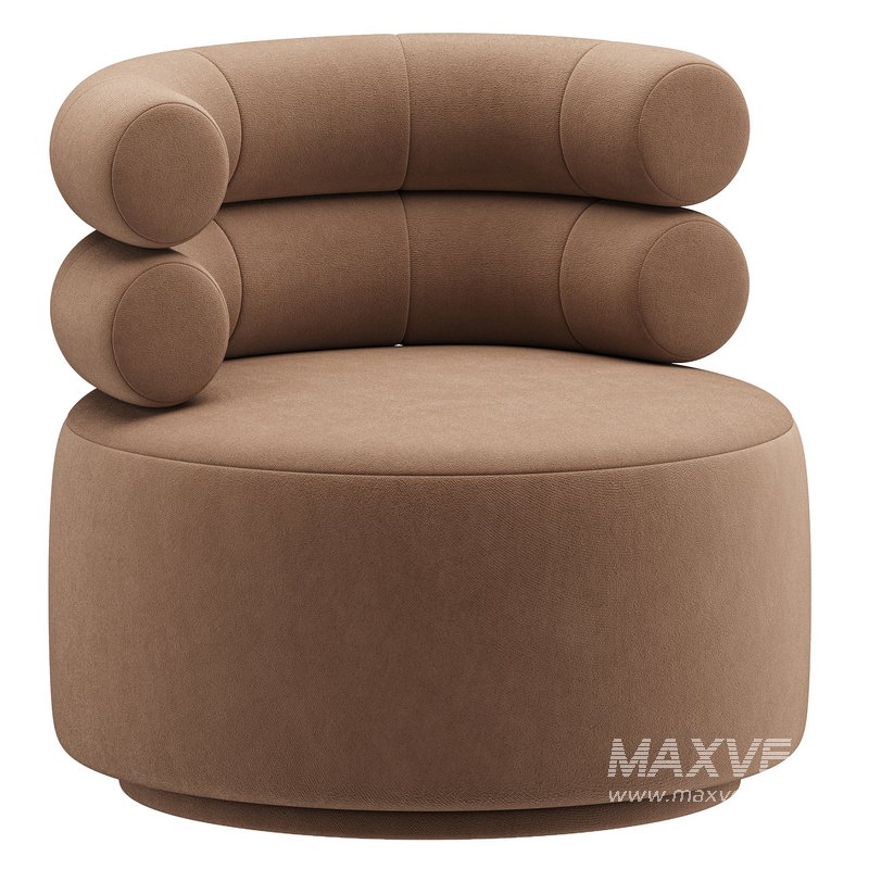 Hug Swivel Chair 3d model download free maxve