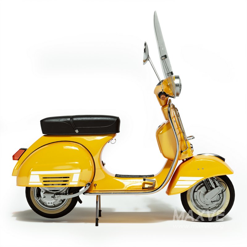 Vespa 4 3d model download free maxve