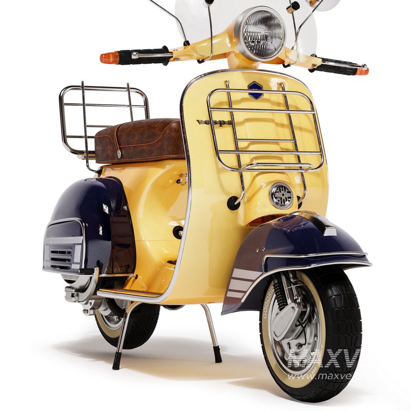 Vespa 4 3d model download free maxve