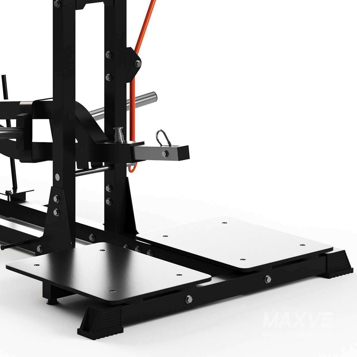 ATX Belt Squat-Dip - Squat & Dip Machine 3d model Download Maxve