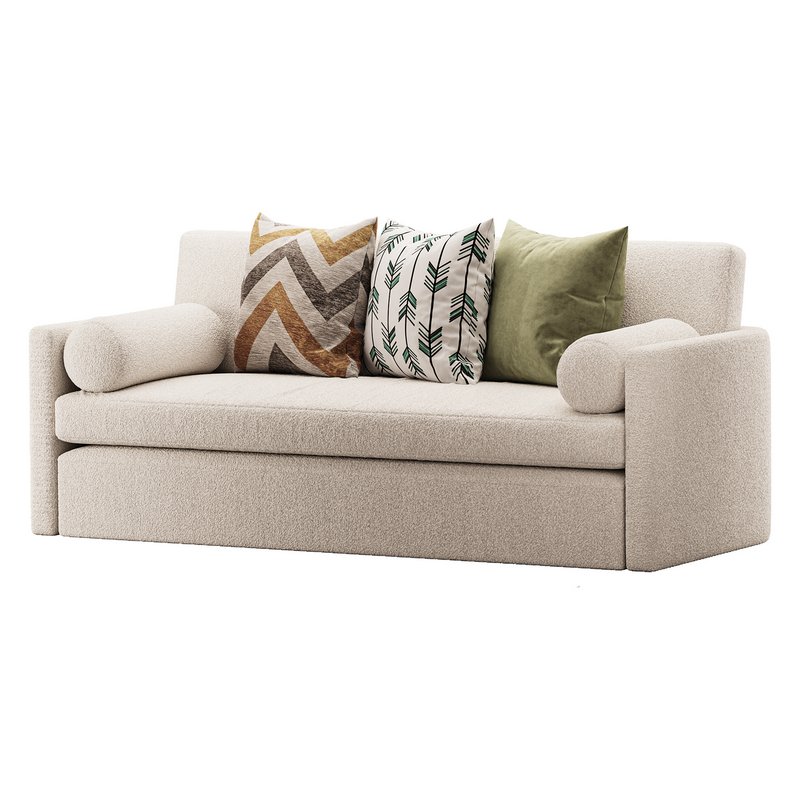 Kipton Sofa 3d model Download Maxve