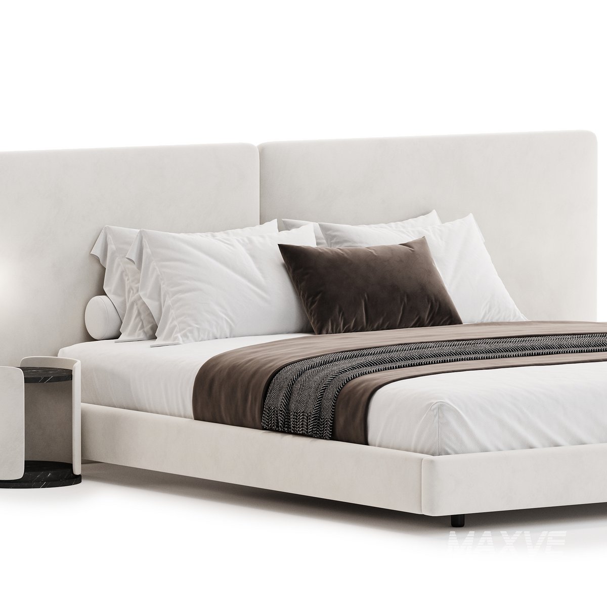 LOTA Bed By TREKU 3d model Download Maxve