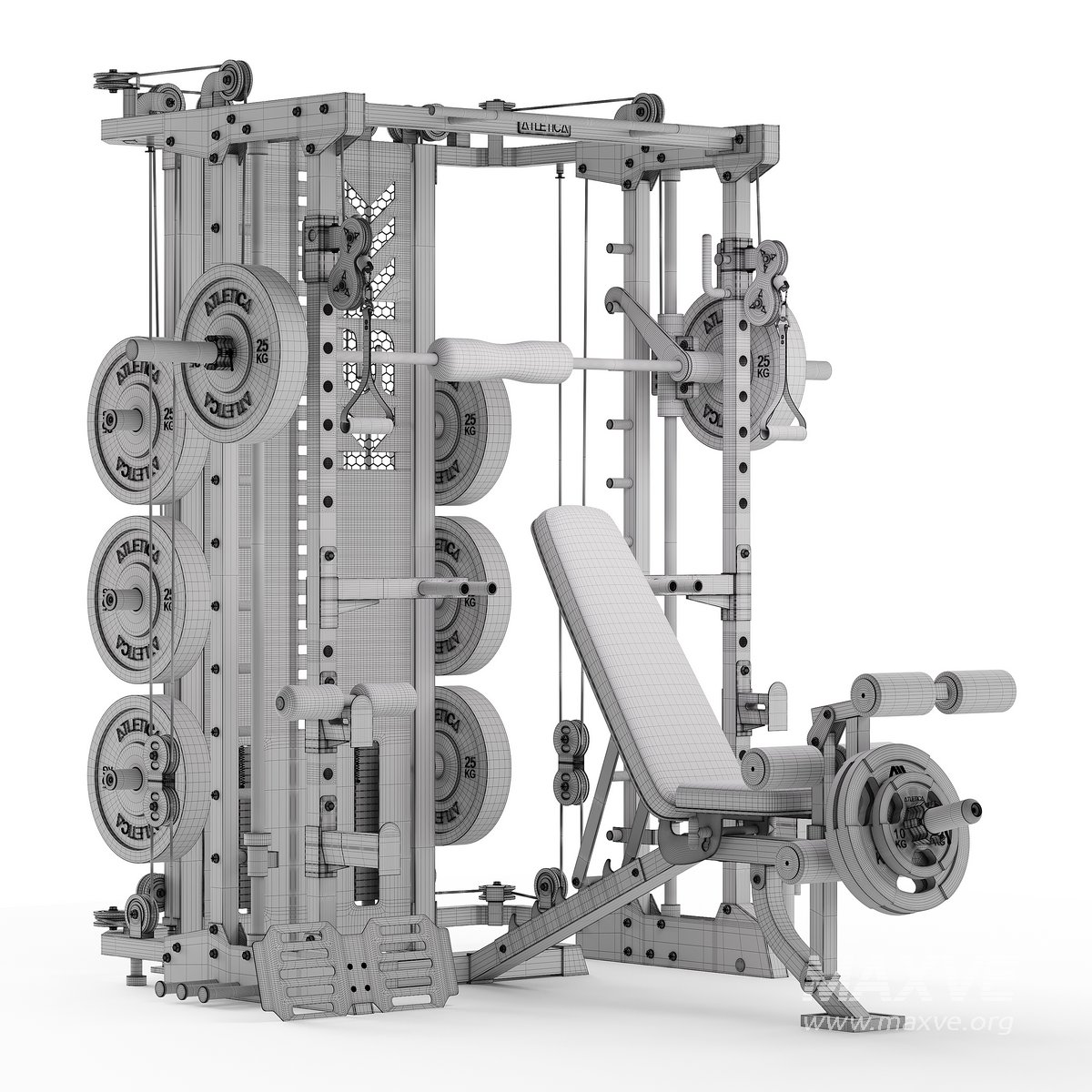 KSK Multipress Set 3d model Download Maxve
