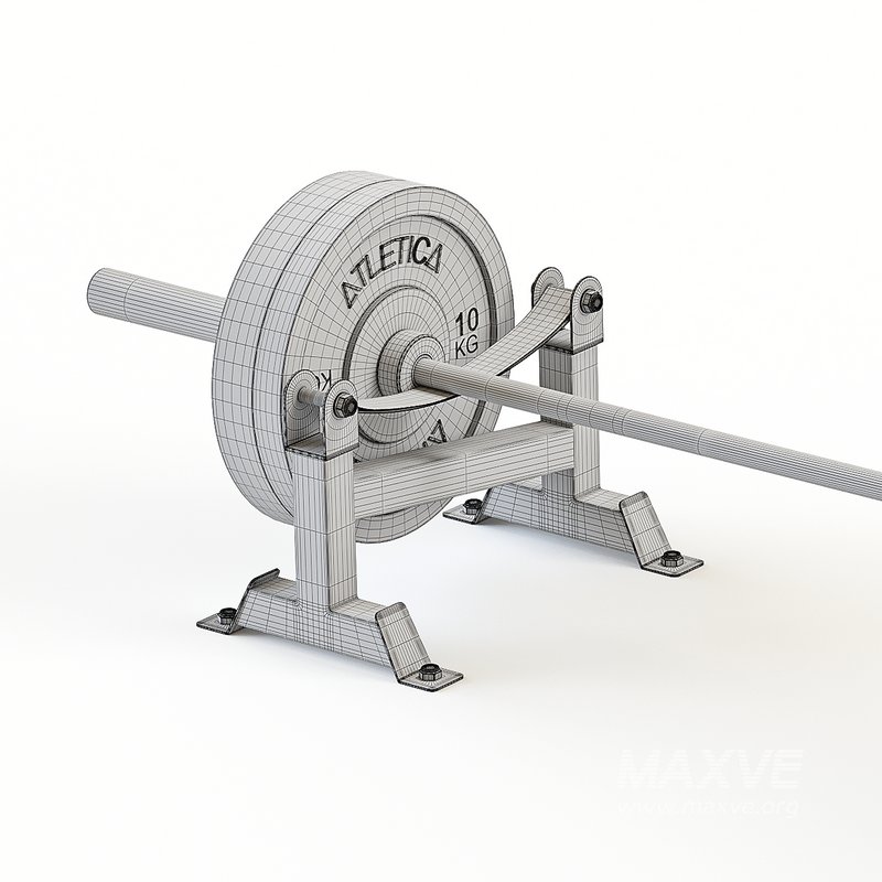 Deadlift Station 3d model Download Maxve