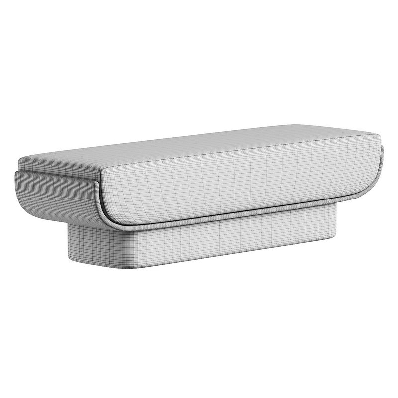 bench yashil 3d model Download Maxve