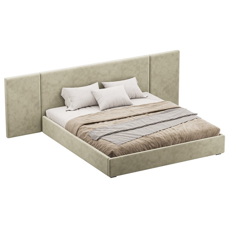 THE EXTENDED MOMO BED 3d model Download Maxve