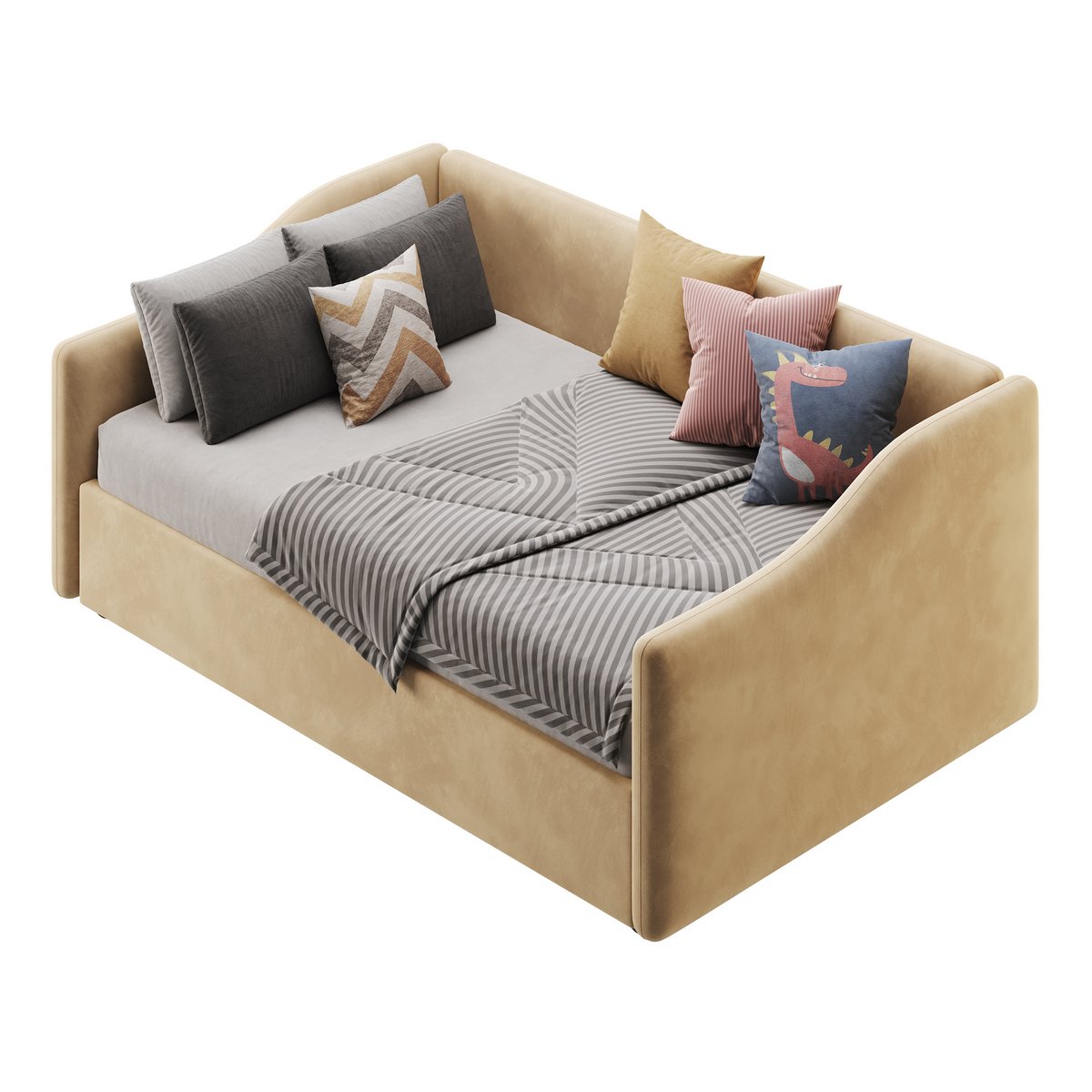 Kids Bed LEVEL 16 3d model Download Maxve