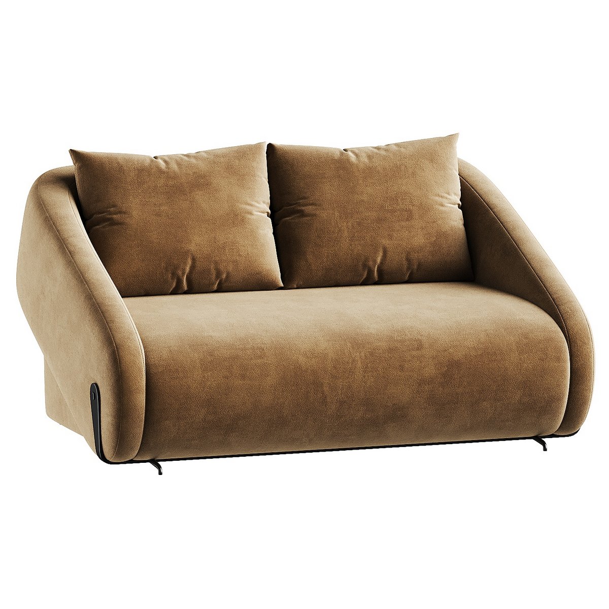green sofa 3d model Download Maxve