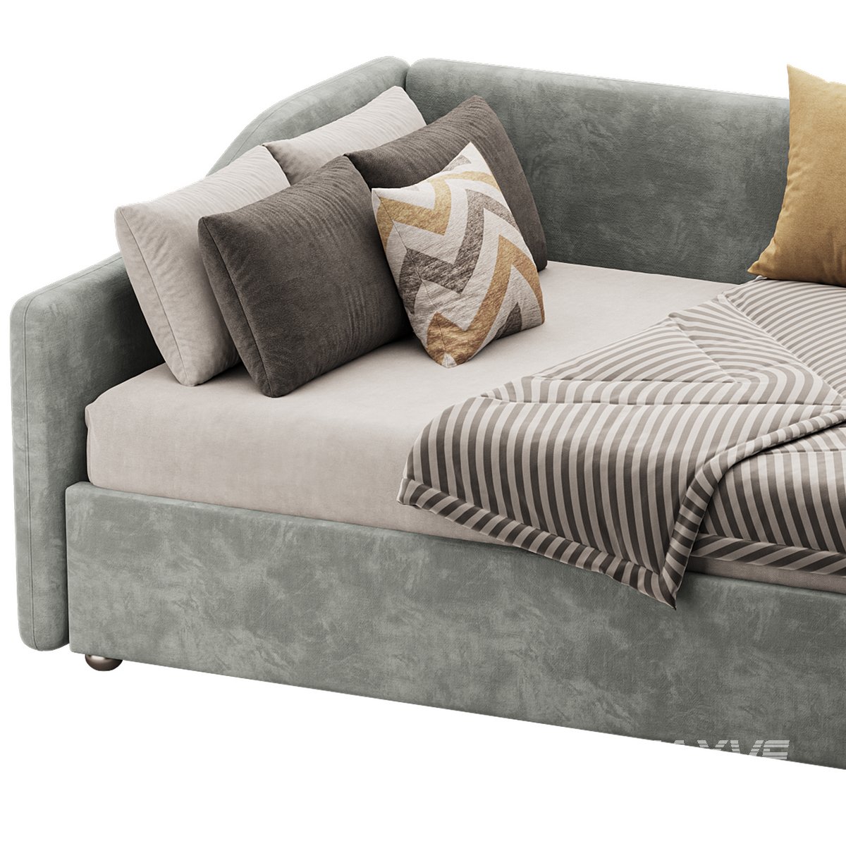 Kids Bed LEVEL 16 3d model Download Maxve