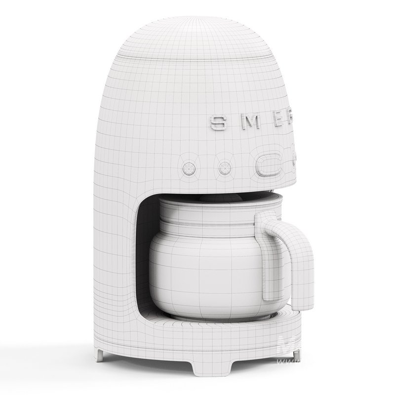 Drip Coffee Machine 3d model Download Maxve