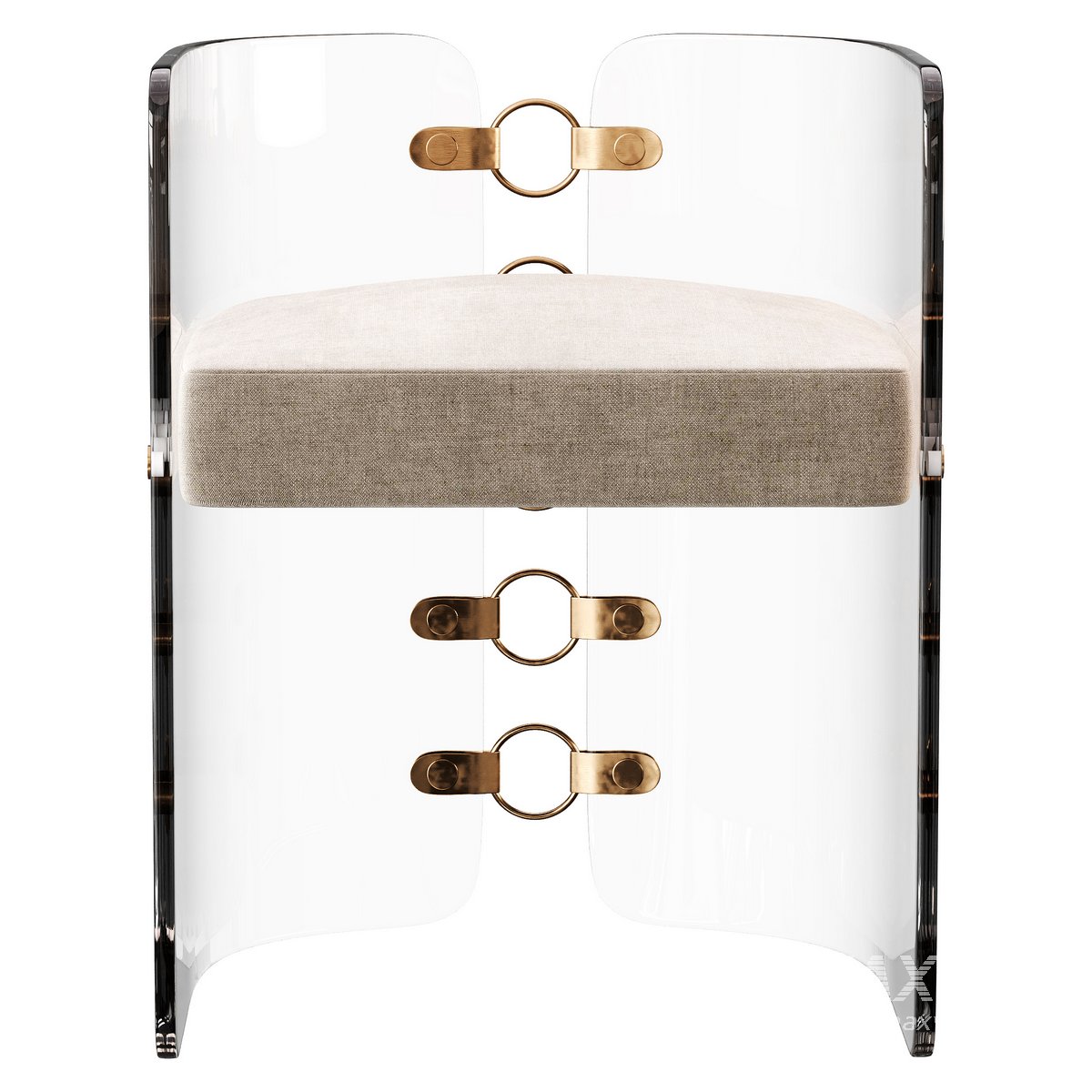 Jetson Dining Chair 3d model Download Maxve