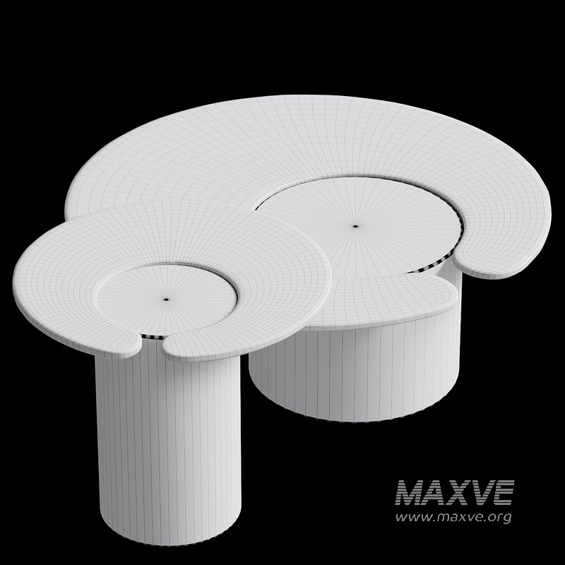 Leni Small table 3d model Download Maxve