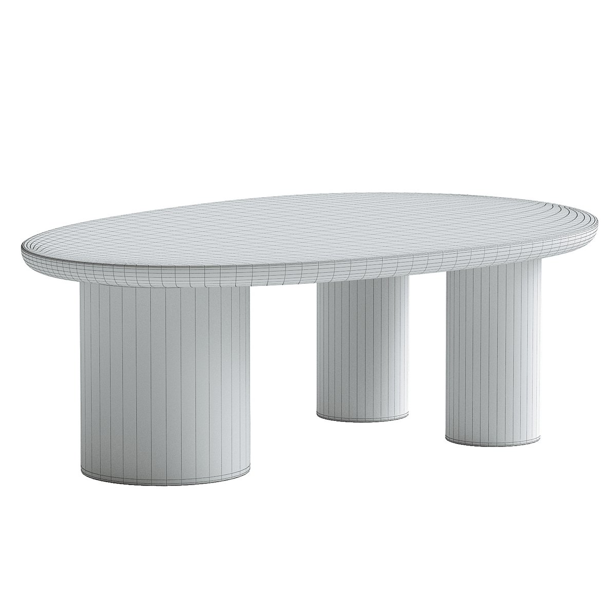 Jade Coffee Table 3d model Download Maxve