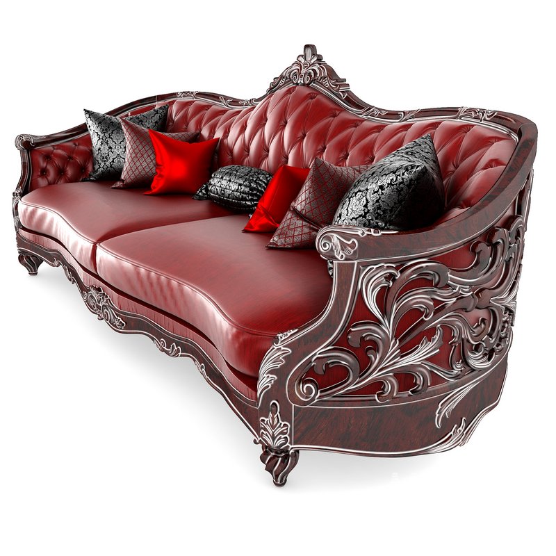 Riva Sofa 3d model Download Maxve