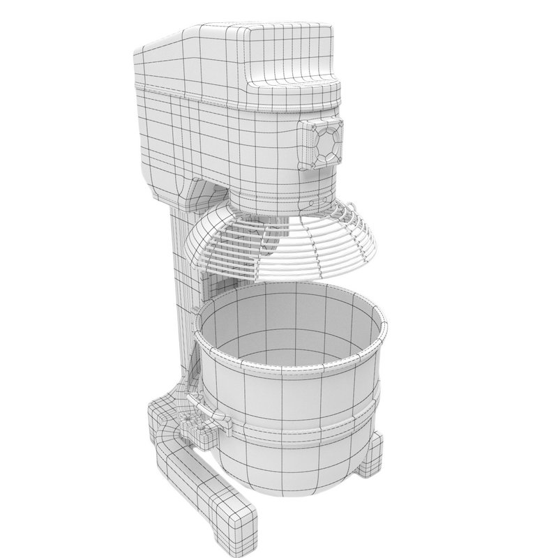 Planetary Mixer 3d model Download Maxve