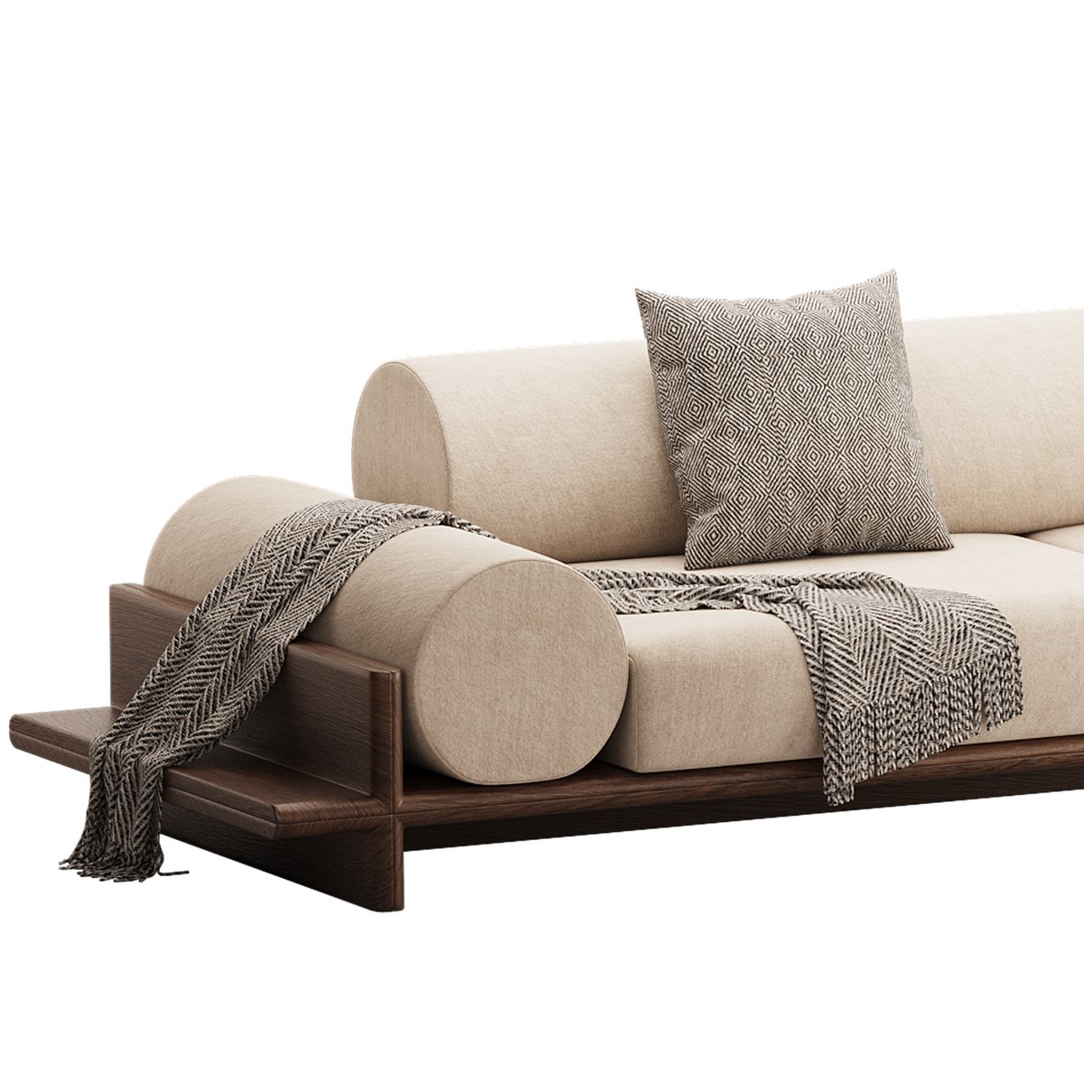 Wade Sofa 3d model Download Maxve