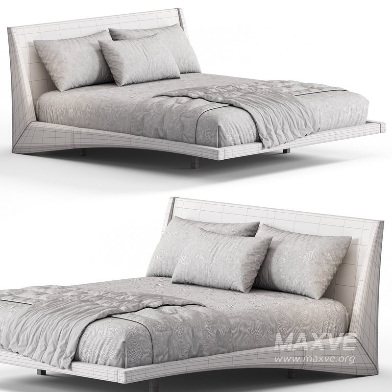 Dylan bed 3d model Download Maxve