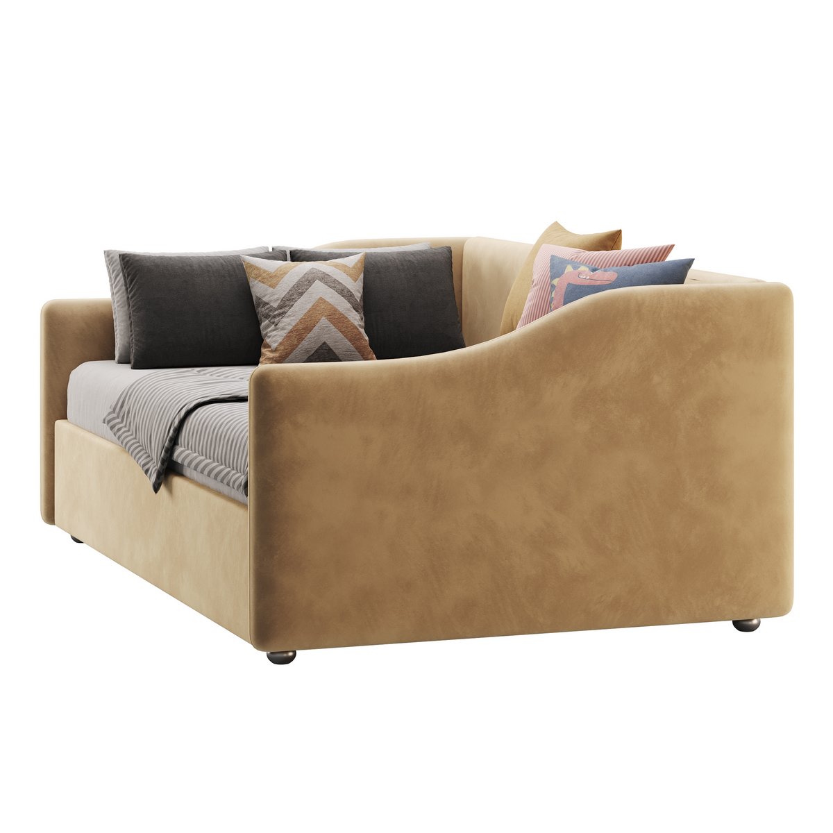 Kids Bed LEVEL 16 3d model Download Maxve