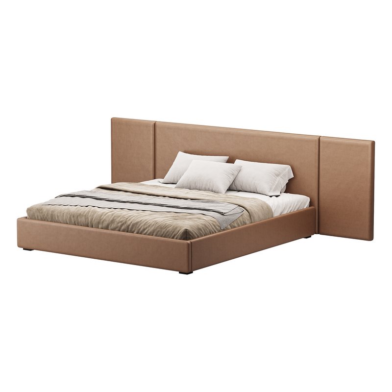 THE EXTENDED MOMO BED 3d model Download Maxve