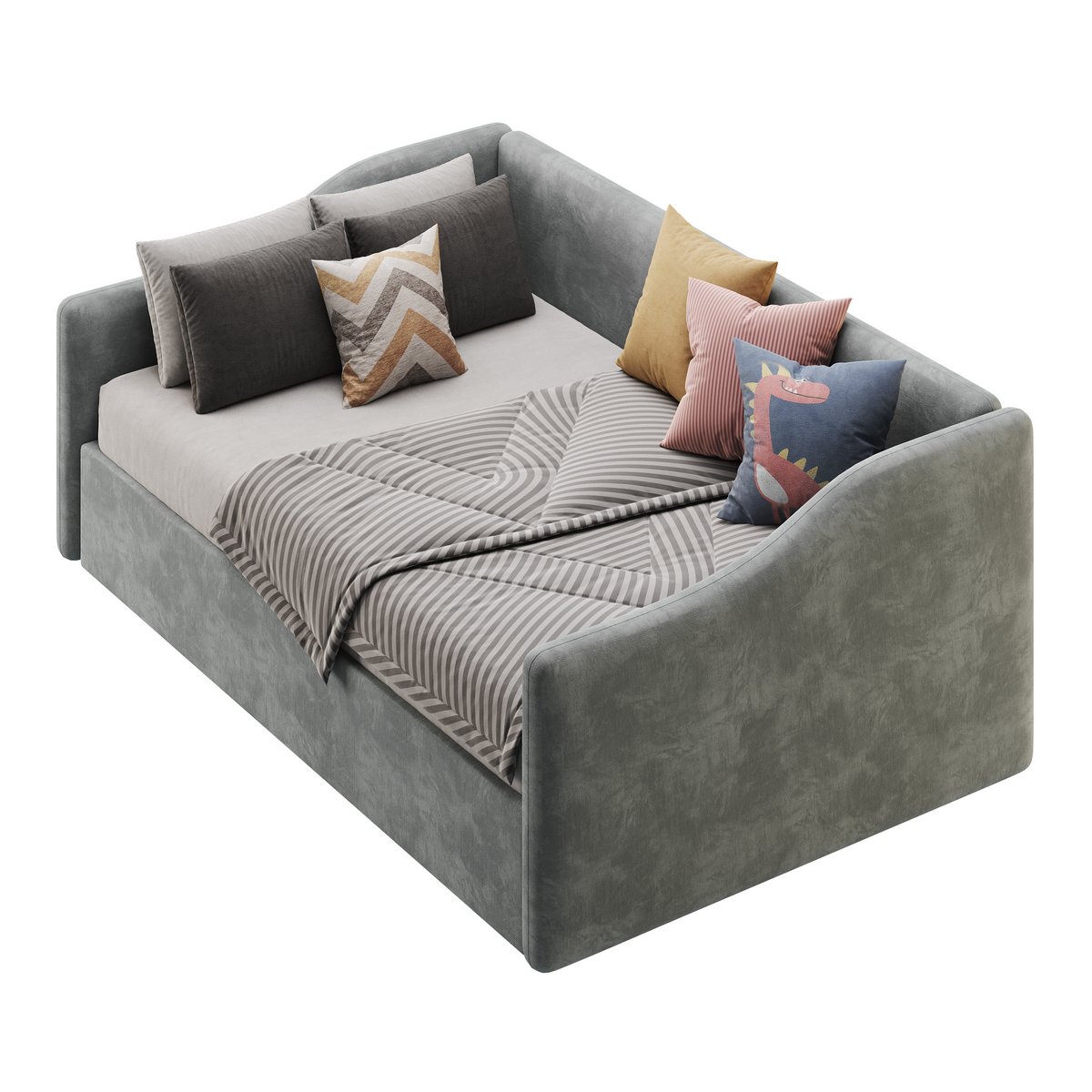 Kids Bed LEVEL 16 3d model Download Maxve