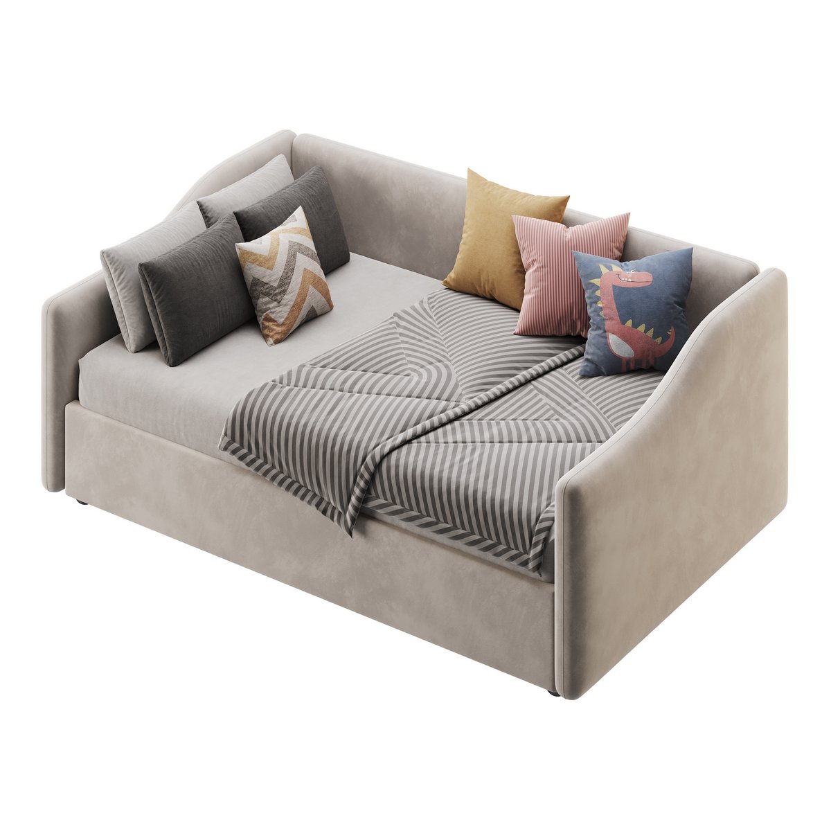 Kids Bed LEVEL 16 3d model Download Maxve