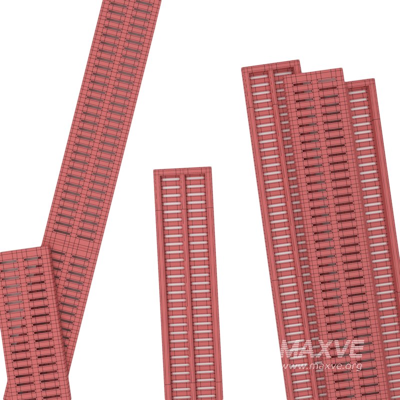 Trench 3d model Download Maxve