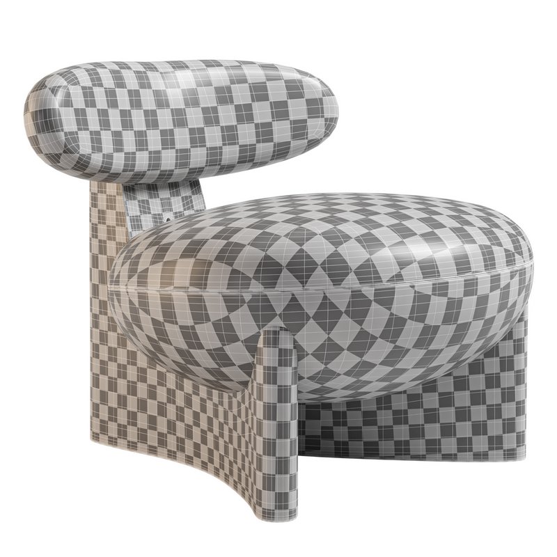 GOBI Armchair 3d model Download Maxve