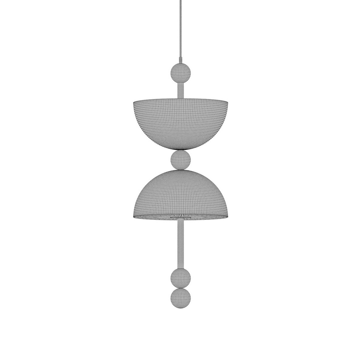 Pendant light LYRA Lampatron 3d model Download Maxve