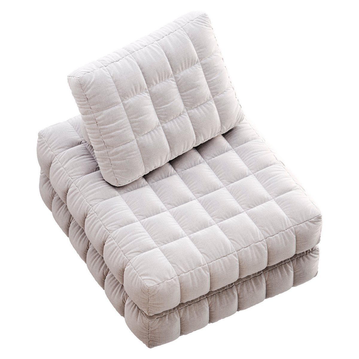 Waffle Sofa Chair 3d model Download Maxve