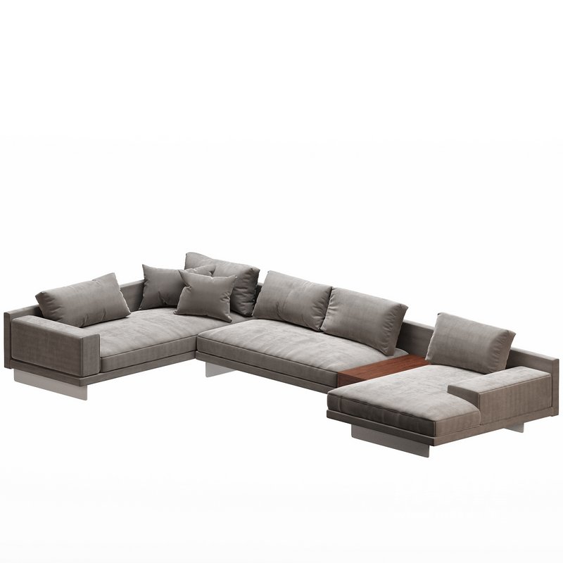 Dresden Modular Sectional 3d model Download Maxve