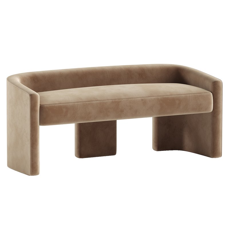 Kennedy Bench 3d model Download Maxve