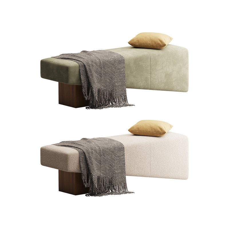 Block Bench 3d model Download Maxve