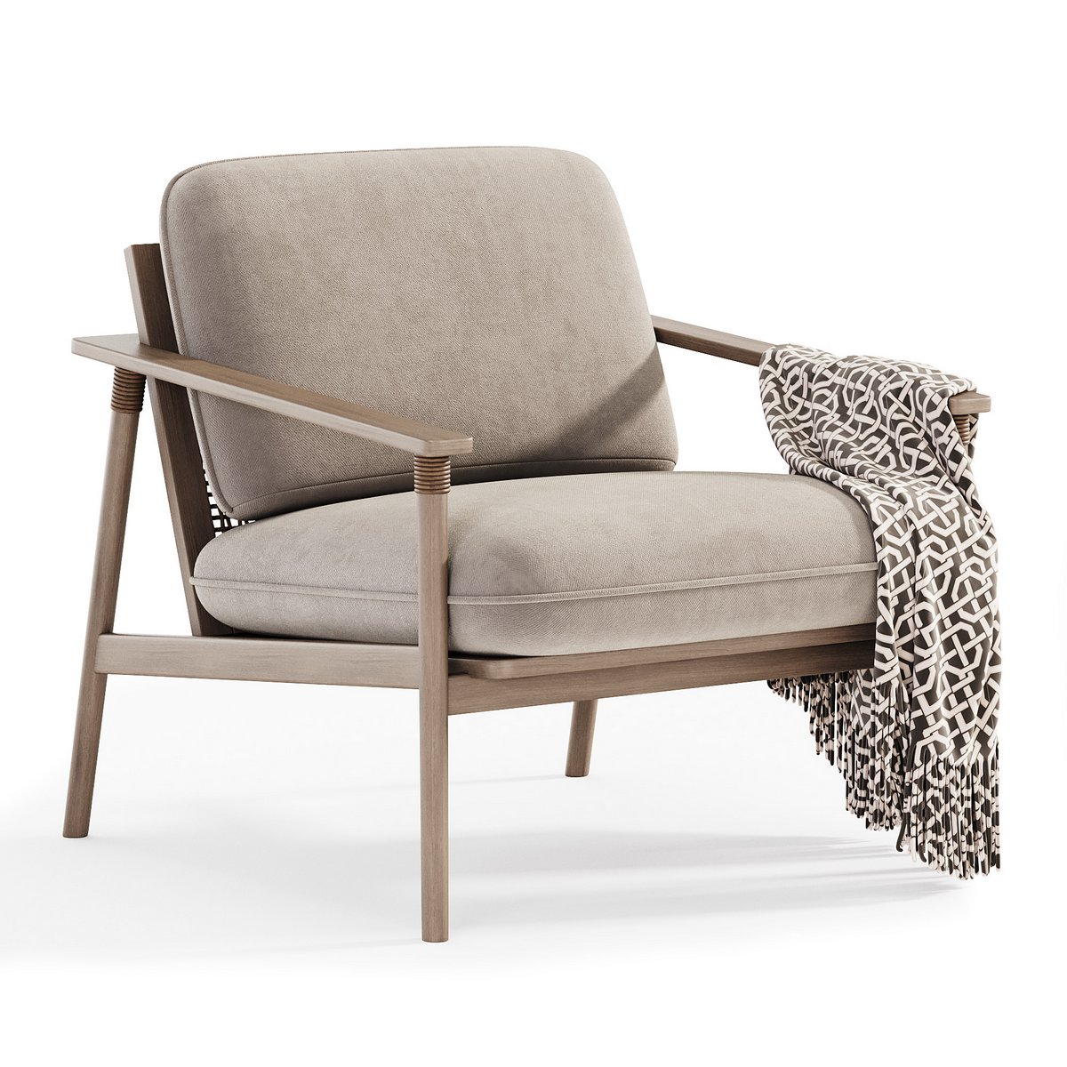 David lounge chair 3d model Download Maxve