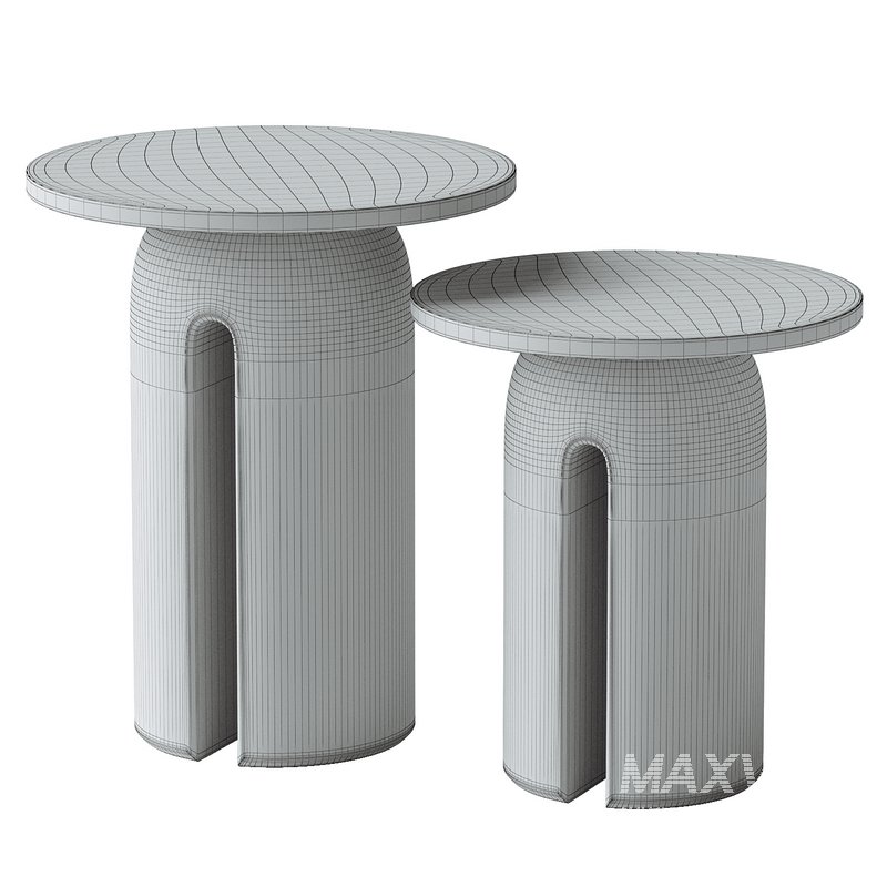 OCO SIDE table 3d model Download Maxve