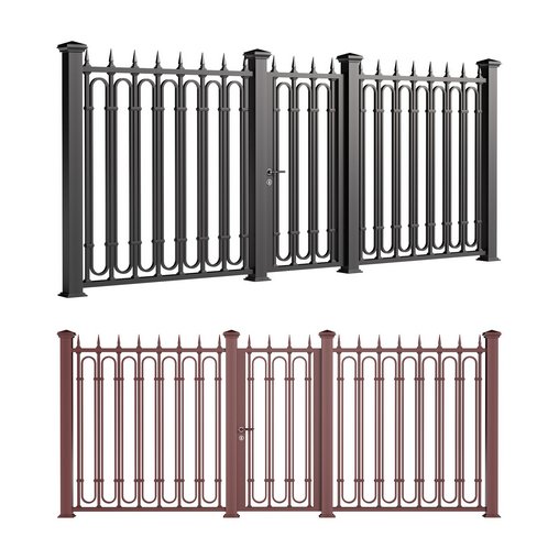 Fencing 11 3d model Download Maxve