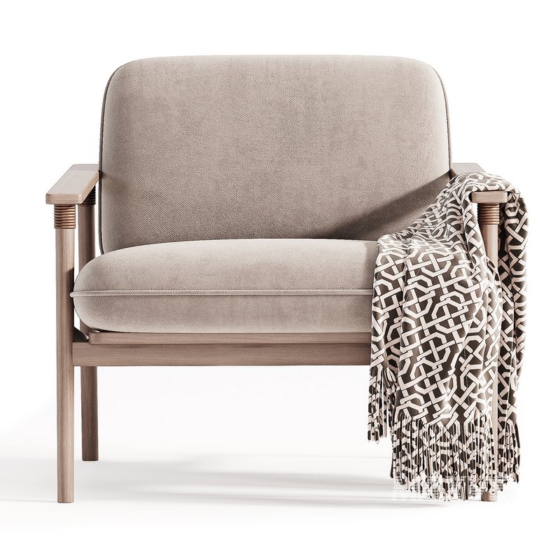 David lounge chair 3d model Download Maxve