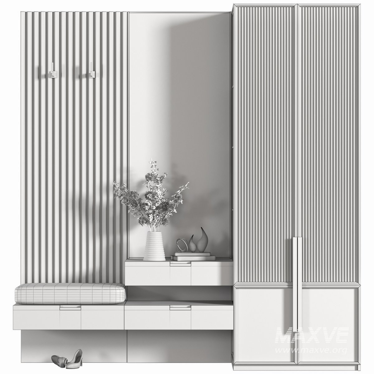 432 halway 432 3d model Download Maxve