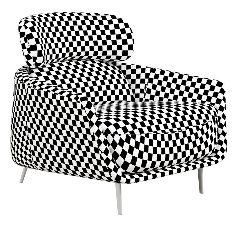 Armchair Grifed 3d Model Download Maxve