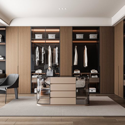 Dressing room 3d model Download Maxve