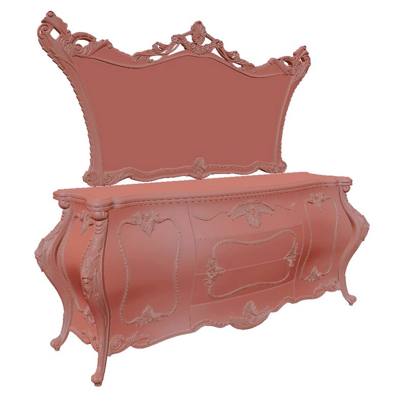 Jumbo Console 3d model Download Maxve