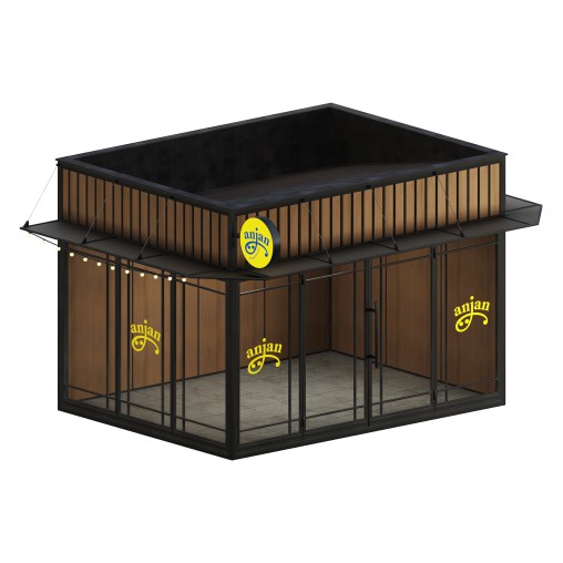 ANJAN Pavilion by Devran3D 3D model Maxve