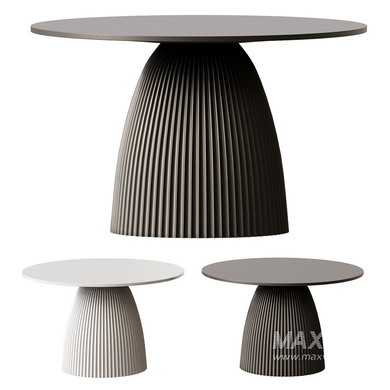 Gallus Dining Table 3d model Download Maxve