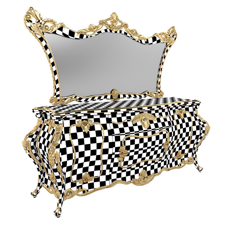 Jumbo Console 3d model Download Maxve